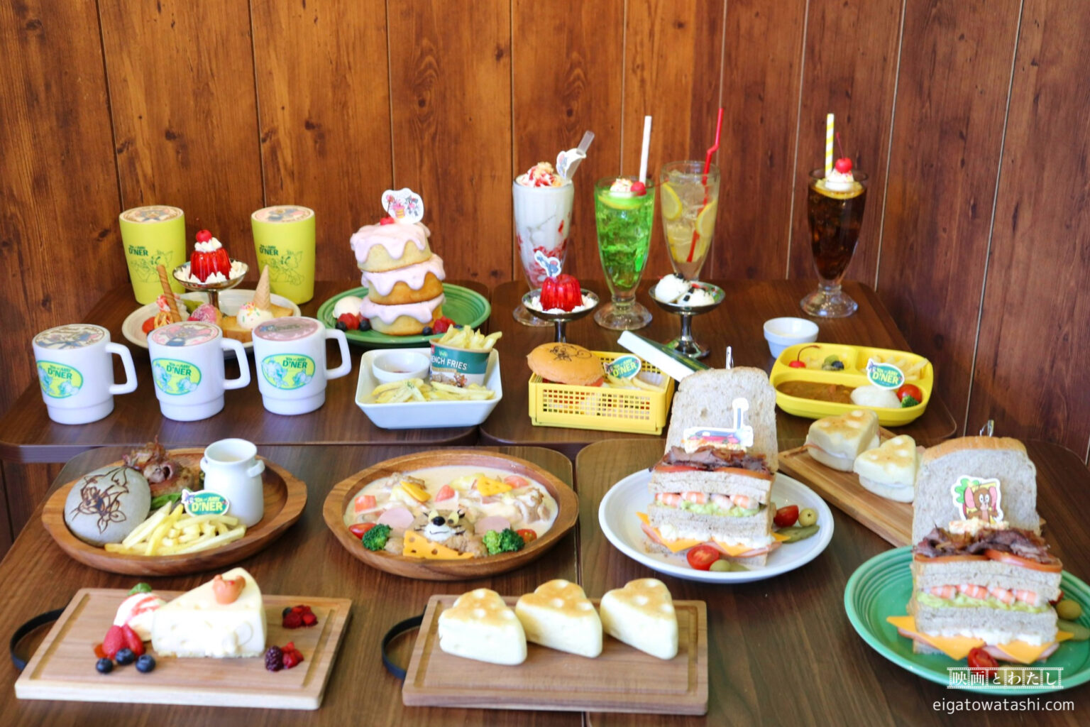 【内覧会レポート】渋谷に「トムとジェリー」にインスパイアされたダイナーが期間限定オープン！「TOM and JERRY DINER ...